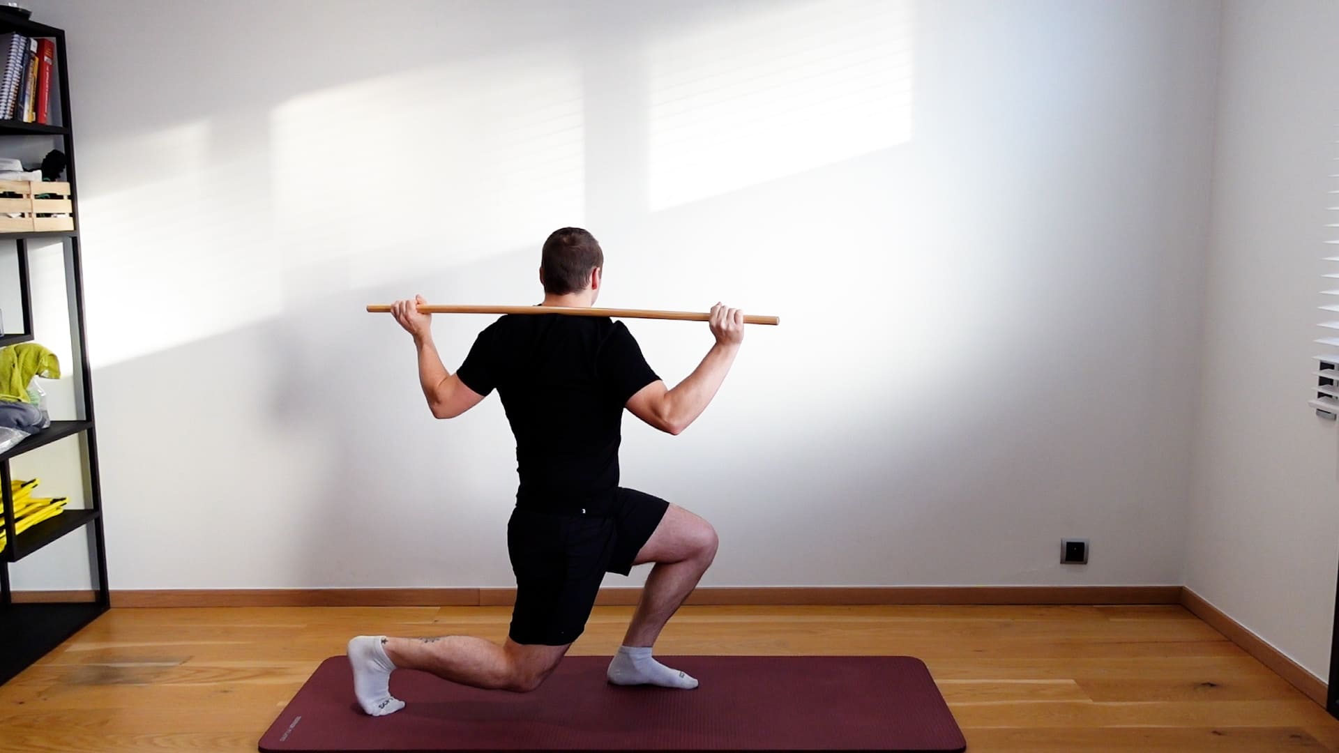 Vidéo d'exercice - Rotation thoracique en position fente