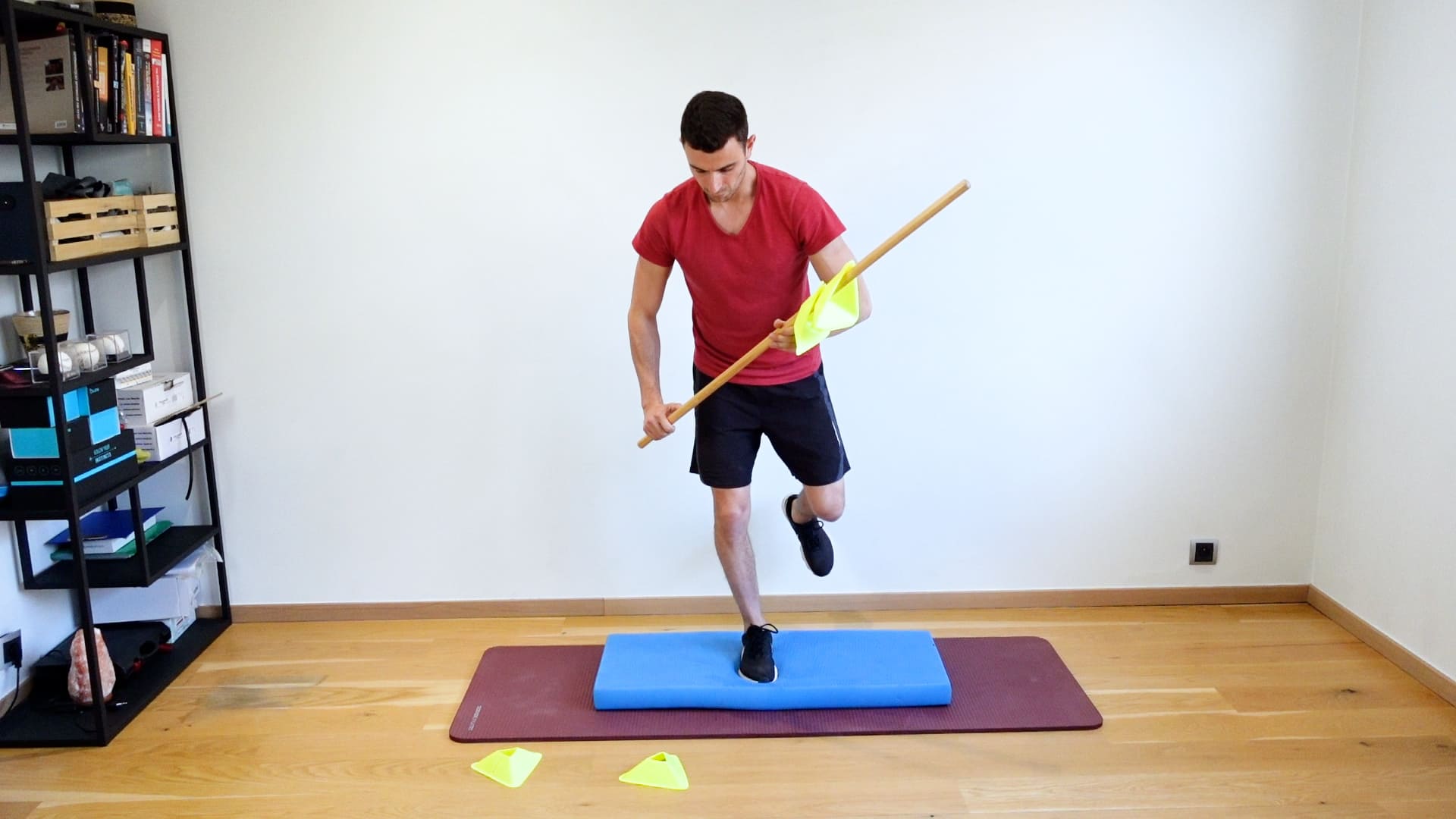 Vidéo d'exercice - Equilibre unipodal sur airex