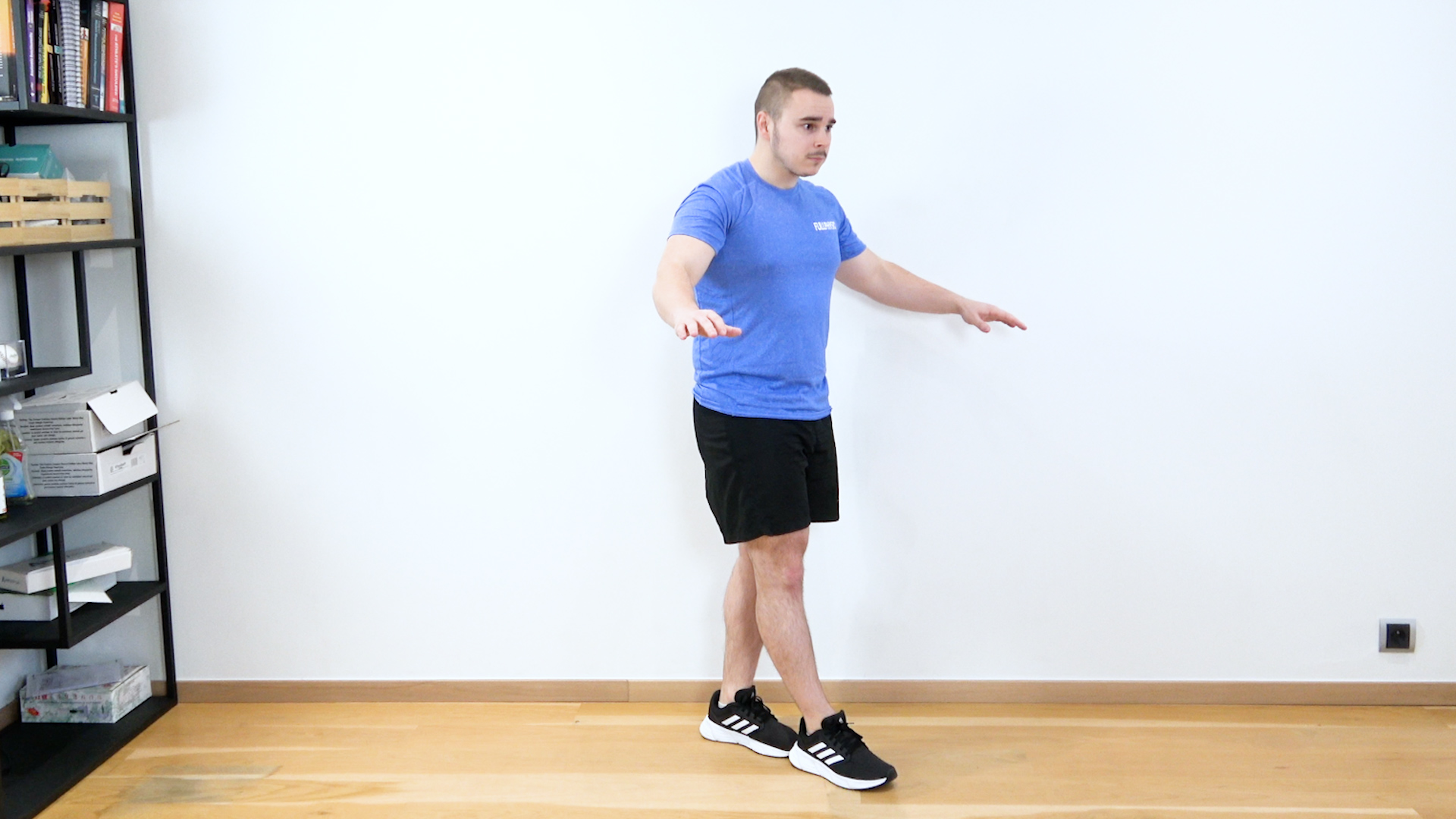 Vidéo d'exercice - Equilibre pieds en tandem