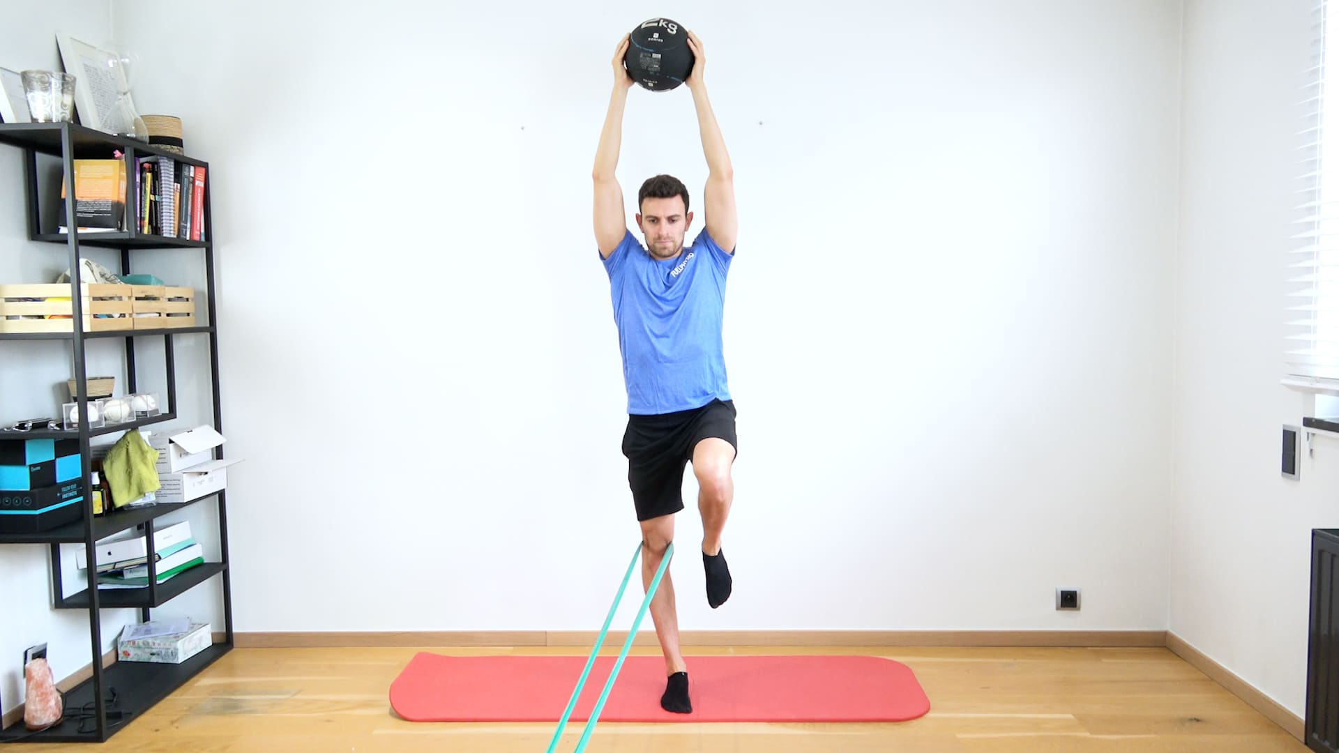 Vidéo d'exercice - Extension de genou et core stability