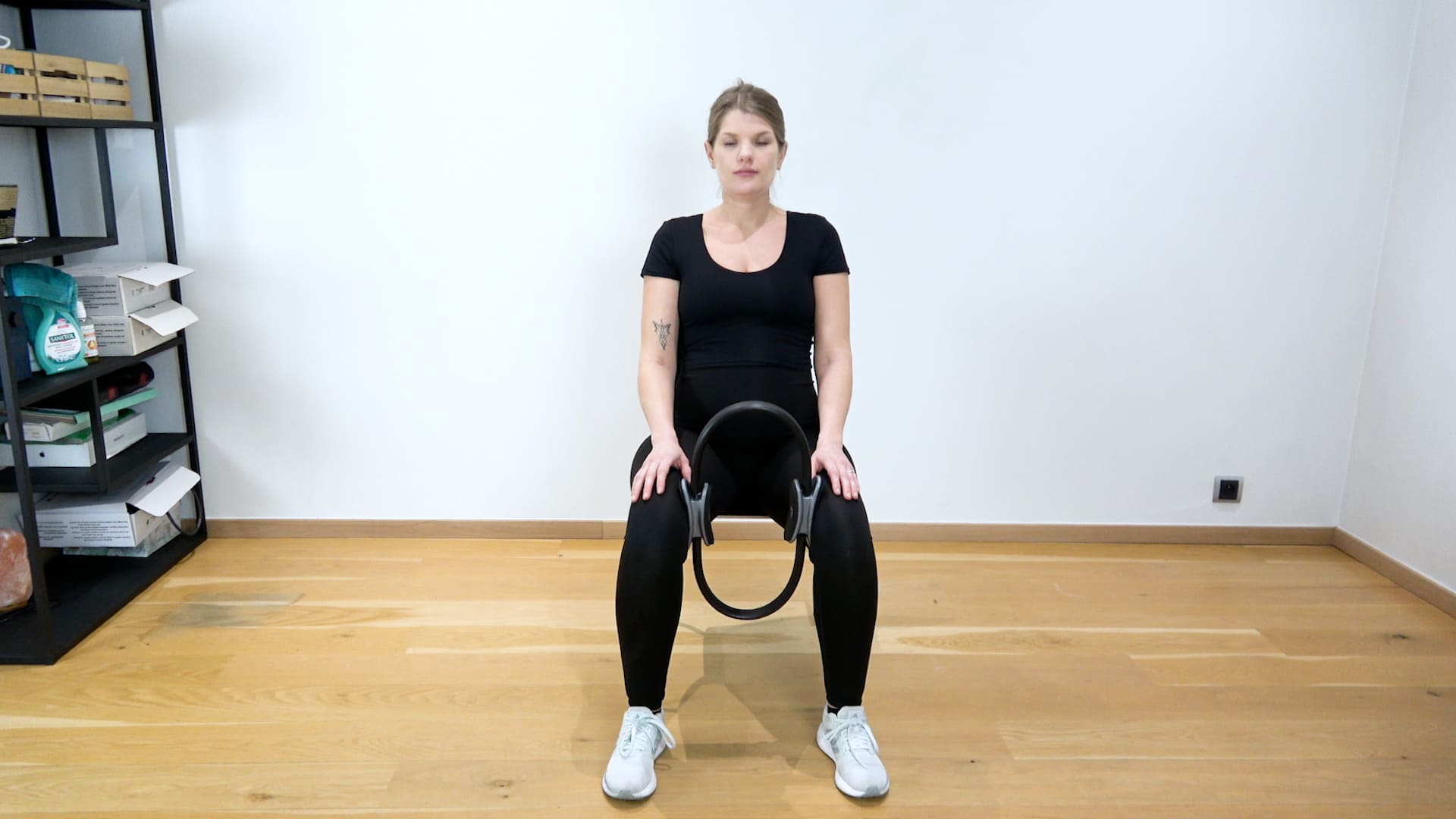 Vidéo d'exercice - Adduction avec anneau pilates