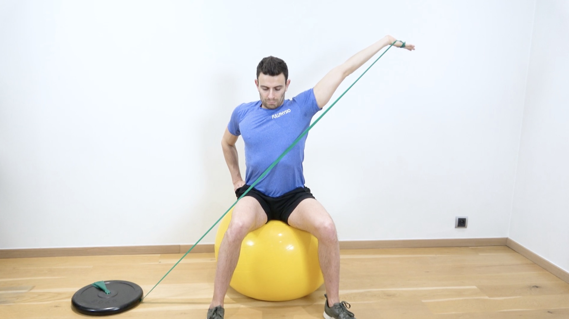 Vidéo d'exercice - Renforcement PNF D2 flexion avec élastique