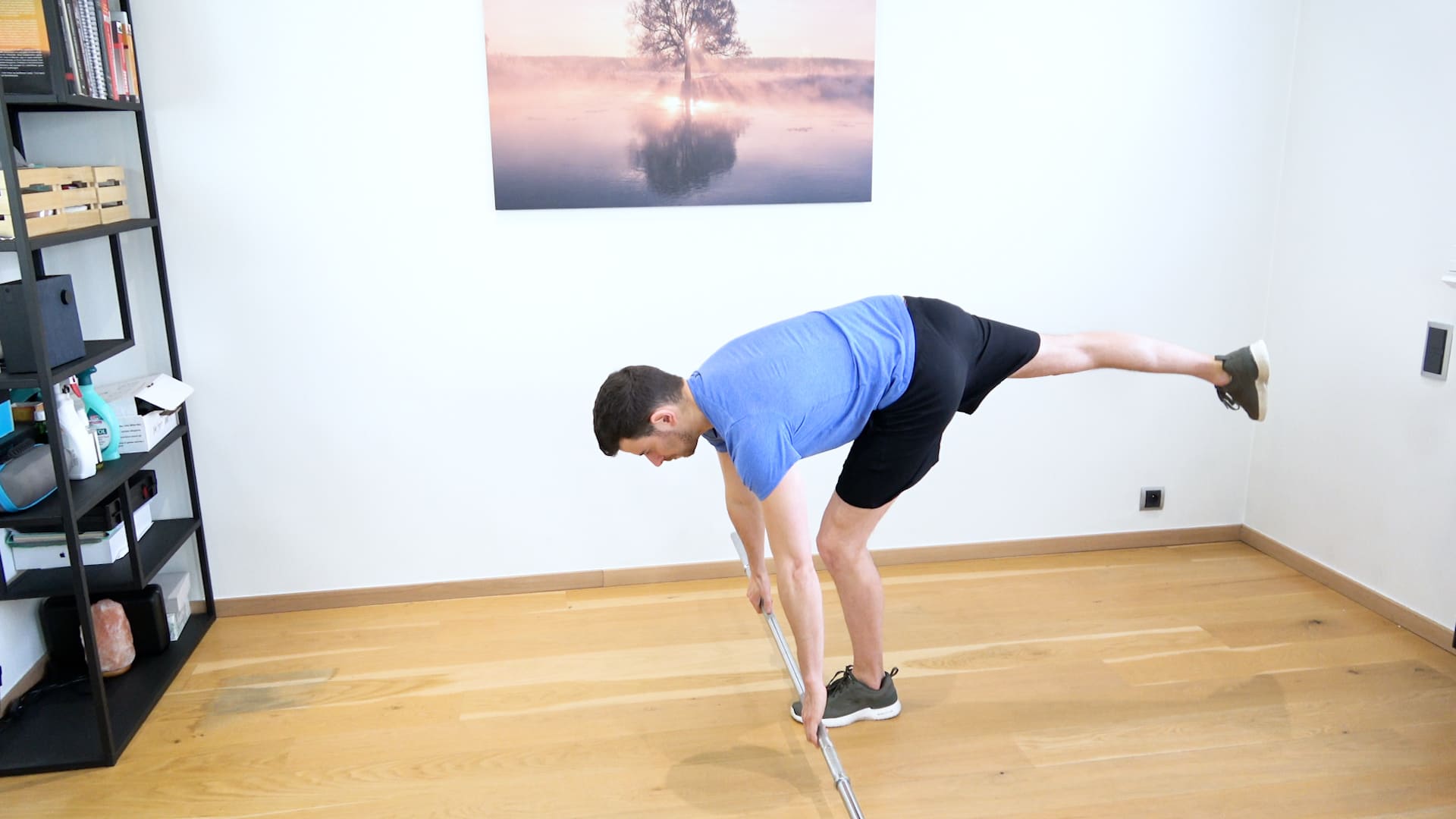 Vidéo d'exercice - Romanian deadlift unipodal