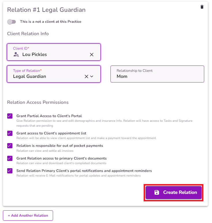 How to enter a Legal Guardian - TiQ Help Center