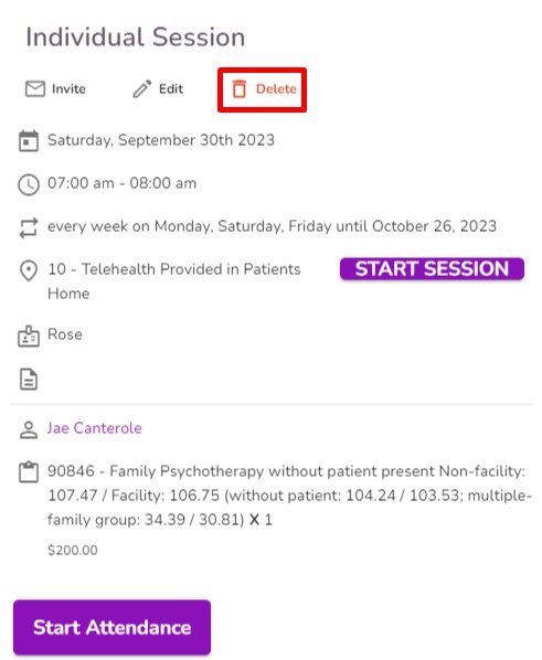 How to Delete a Recurring Appointment Series - TiQ Help Center