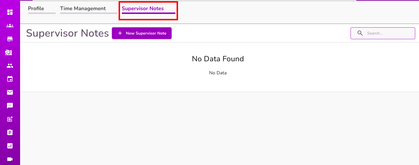 How to Record and Access a Supervisor Note - TiQ Help Center