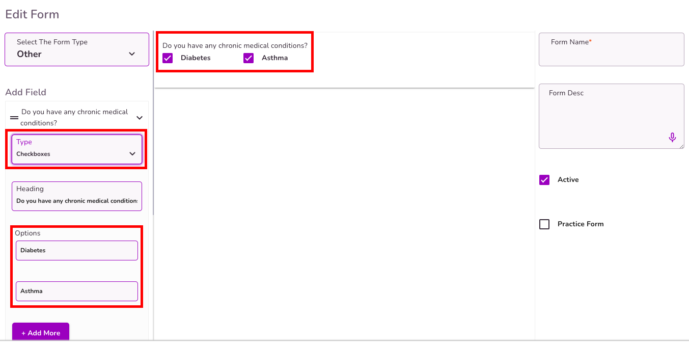 Fields in Form Builder - TiQ Help Center