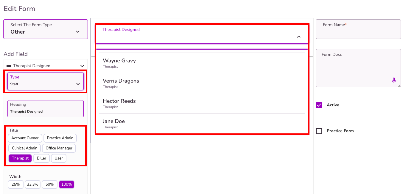Fields in Form Builder - TiQ Help Center