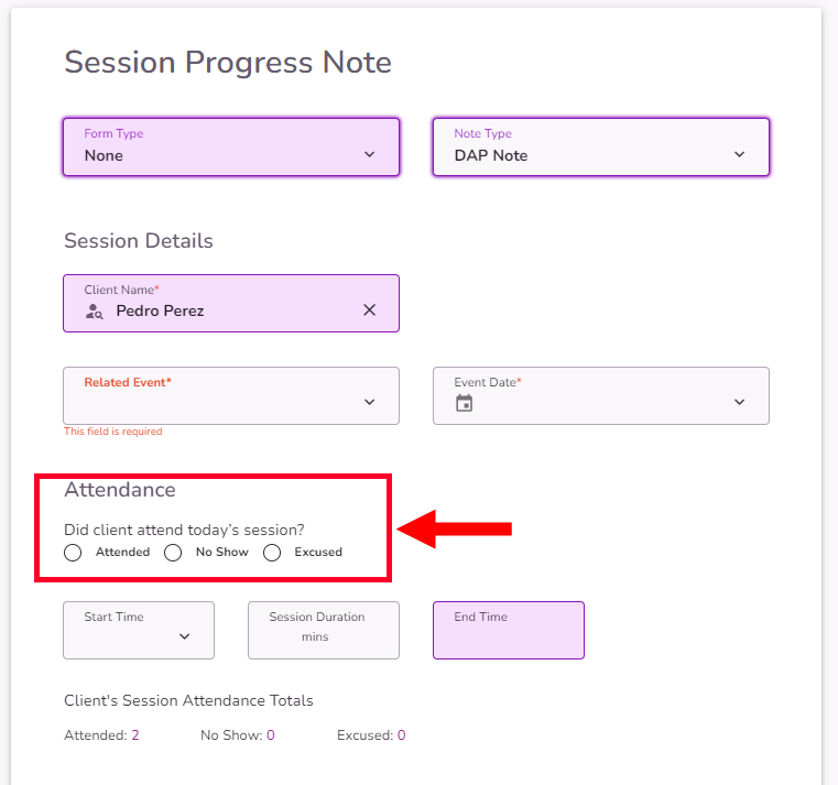 How to Complete a DAP Note - TiQ Help Center