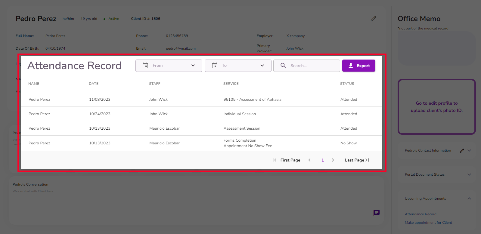 How to Create a Client Attendance Report - TiQ Help Center