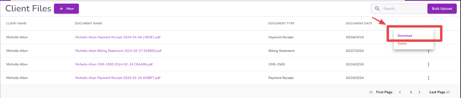 How to Download A Client File - TiQ Help Center