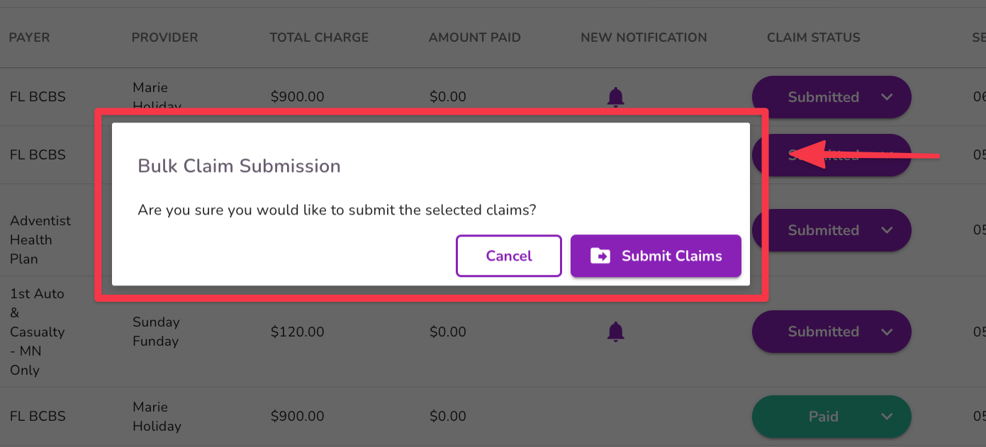 Understanding the Insurance Claim Log - TiQ Help Center