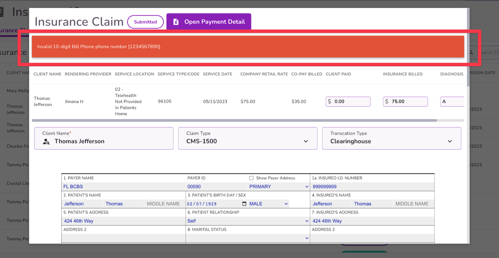 Understanding the Insurance Claim Log - TiQ Help Center