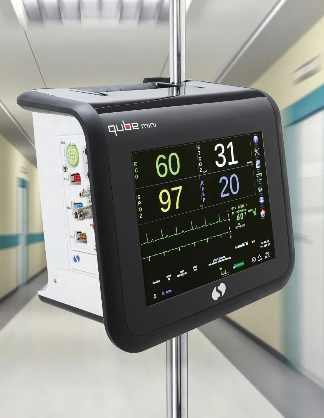 Spacelabs Qube Mini - Monitor de signos vitales portátil