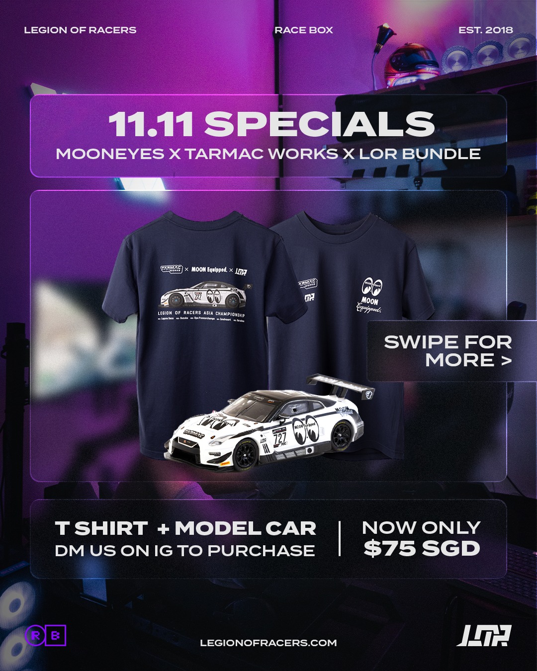 Legion of Racers | Sim Racing | Singapore