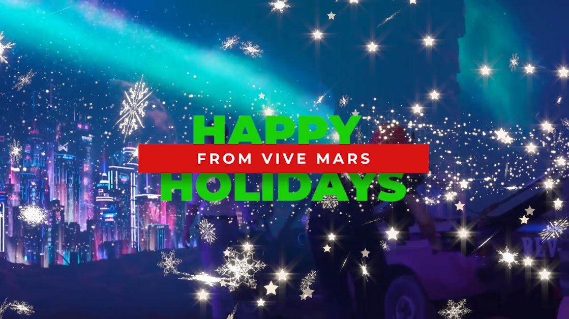 Happy Holidays from VIVE Mars | VIVE Mars CamTrack