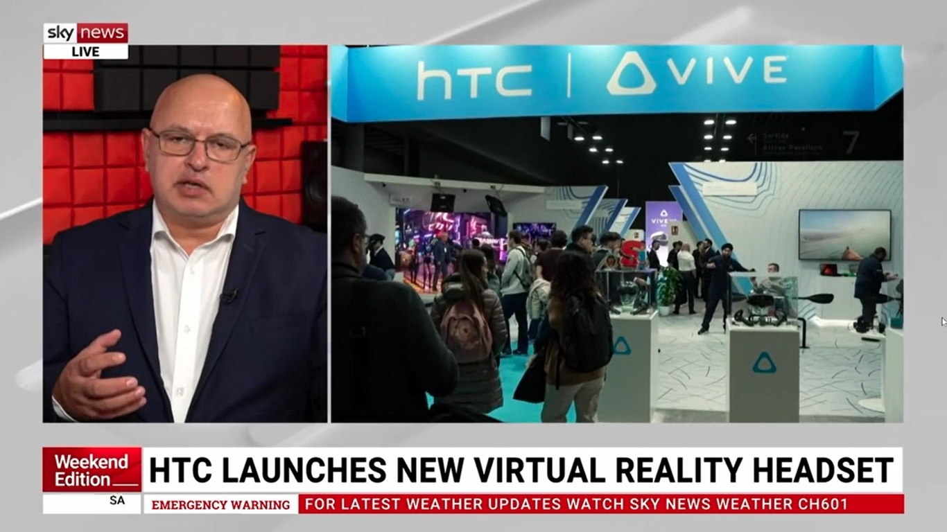 Sky News Australia: Using VIVE Mars anyone can make their own virtual TV studio | VIVE Mars CamTrack