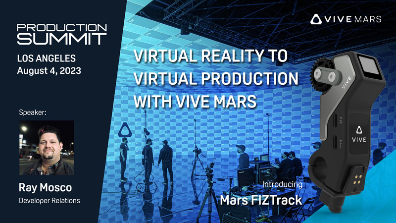 VIVE Mars FIZTrack Lens Encoder Now Available for Purchase | VIVE Mars CamTrack