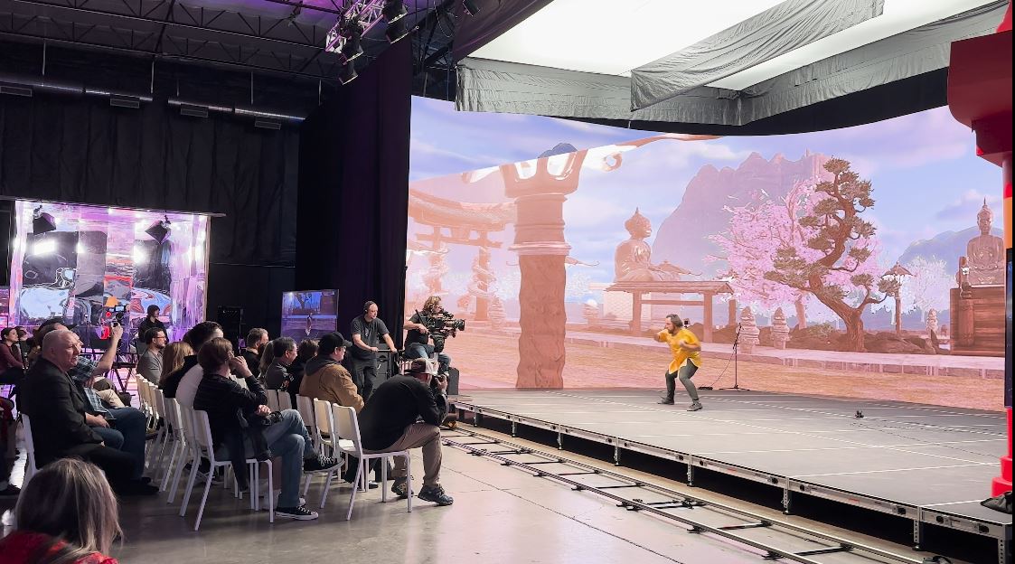 3500 Kelvin held a Showcase of virtual production and XR with VIVE Mars ...