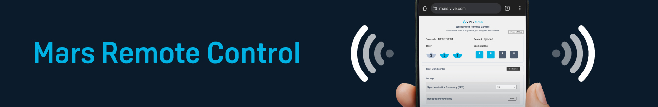 Exciting release with new features | VIVE Mars CamTrack