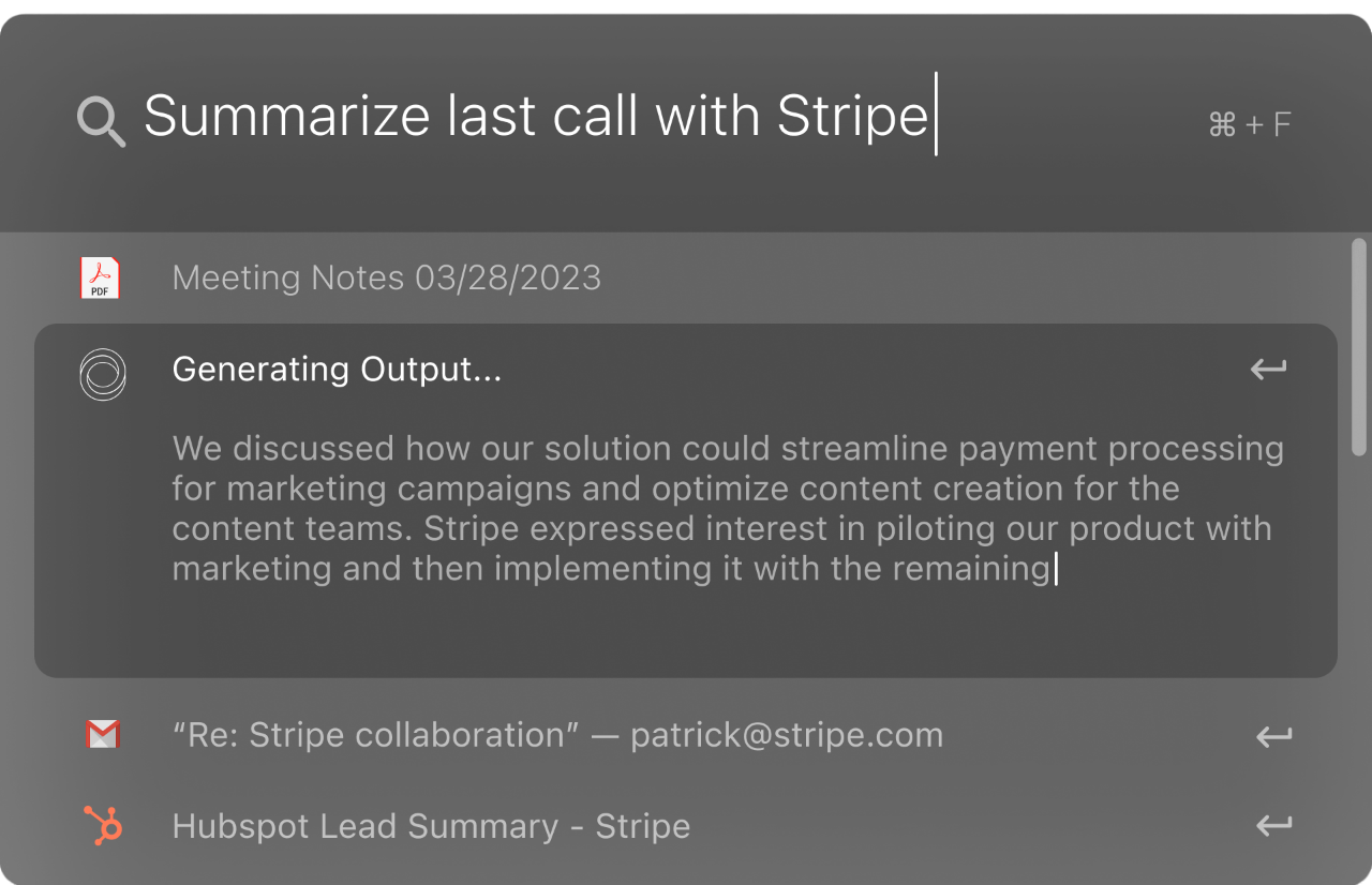Clio AI Workplace Search