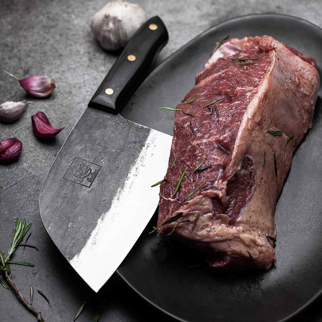 Promaja - Professional Serbian Clever Meat Cutting Carving Knife | Coolina