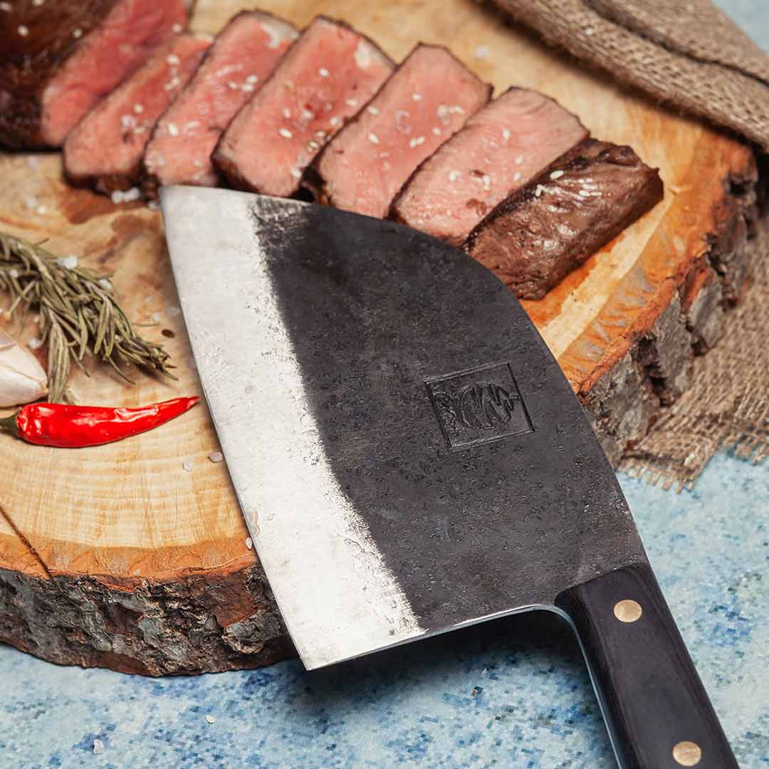 Promaja - Professional Serbian Clever Meat Cutting Carving Knife | Coolina