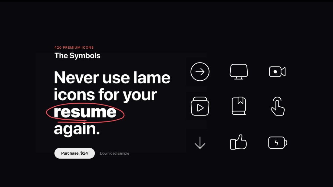 The Symbols - Curated Design