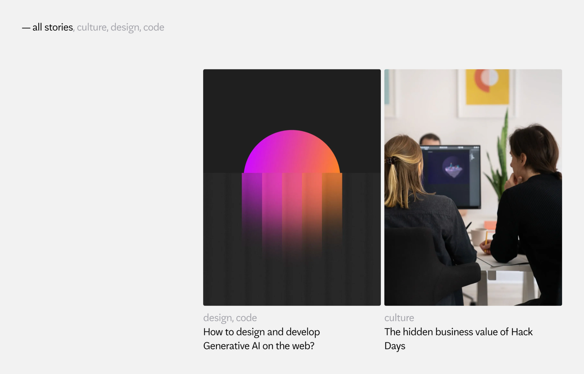 Articles · 14islands - Curated Design