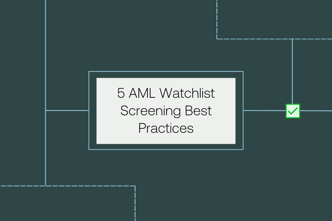 5 AML Watchlist Screening Best Practices