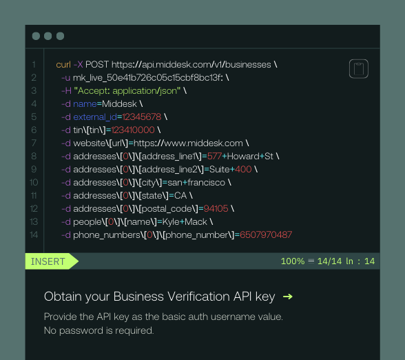KYB & Business Verification API for More Efficient Compliance