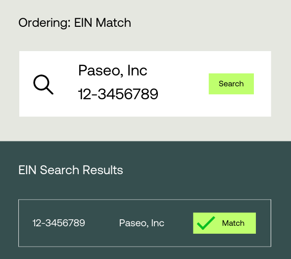 EIN Search Tool & Lookup Database for Business Verification