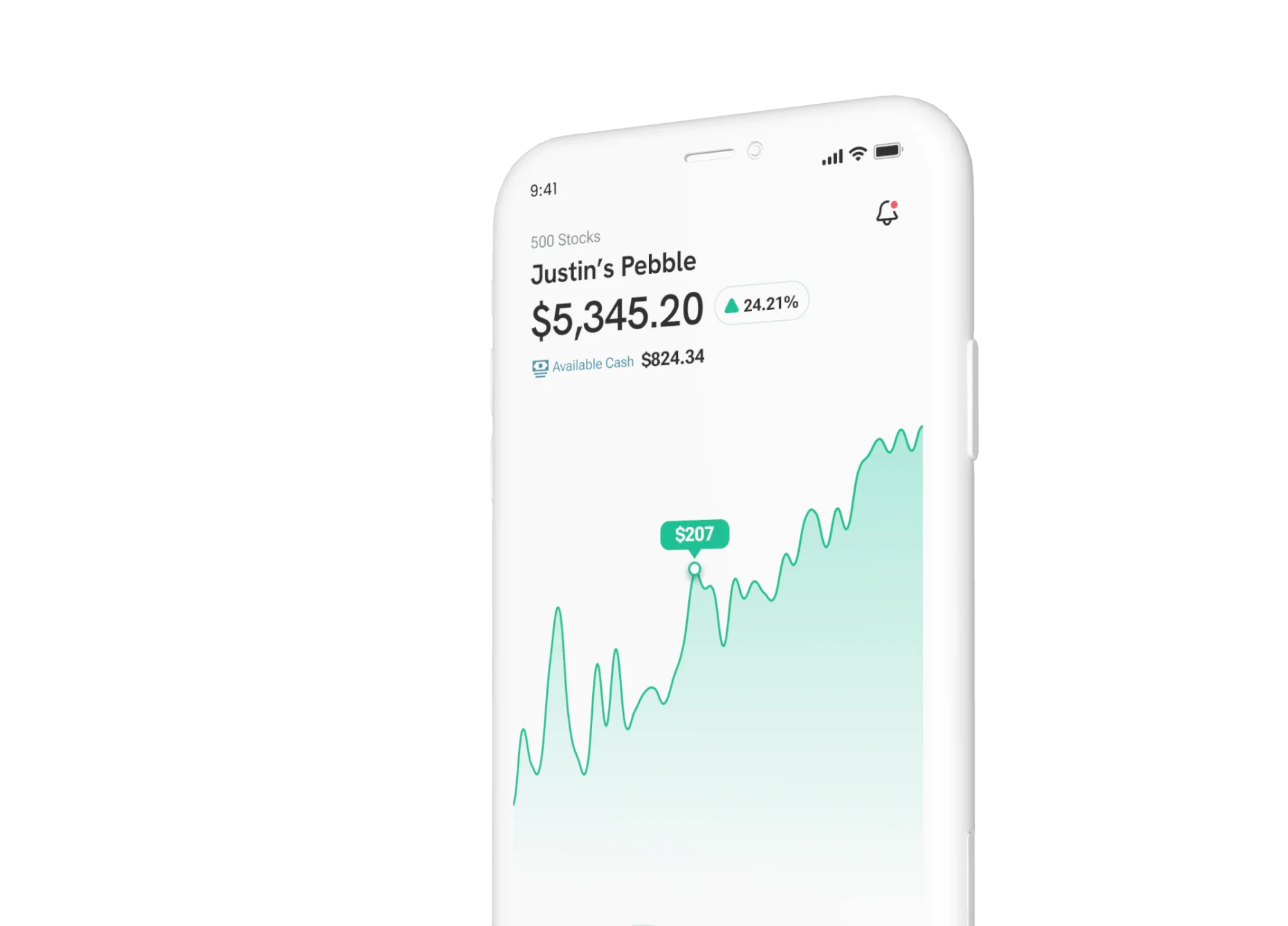 Personalized Investing on iOS and Android with Pebble