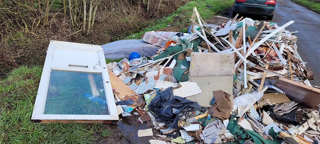 How could they? Landlord fined after renovation rubble dumped at roadside
