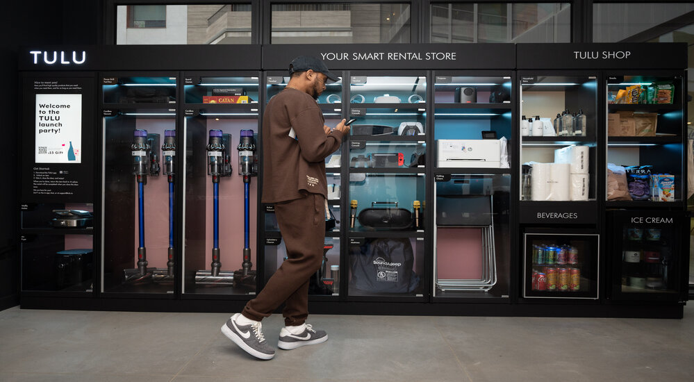 Need a hoover in a hurry? High-tech kiosk lends renters essentials