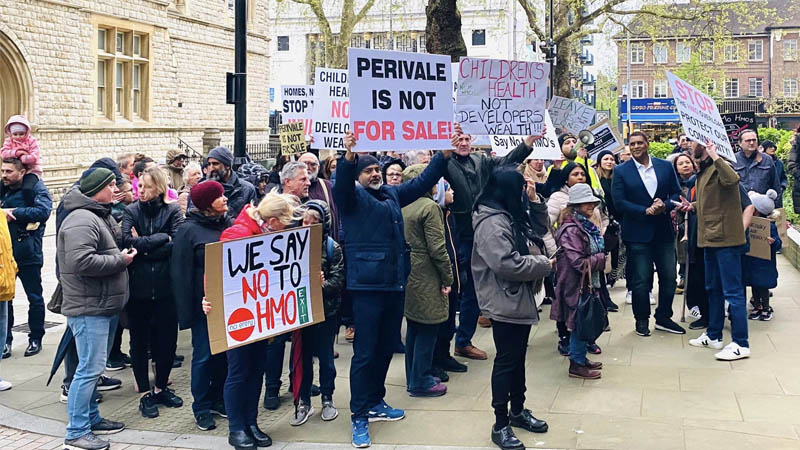 'Angry' anti-HMO protests spill onto streets in London