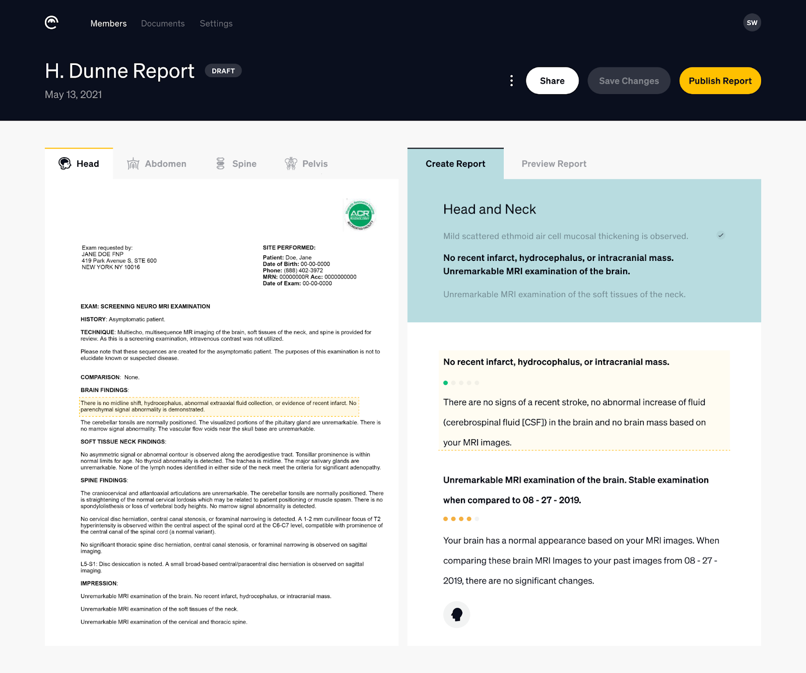 Ezra Announces New AI Solution That Converts Radiology Reports into ...