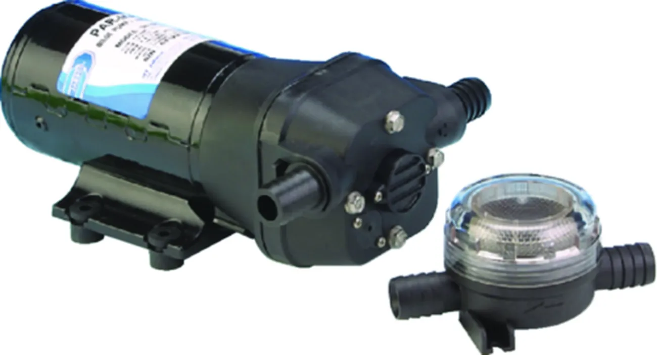 Jabsco Par-Max 4 diaphragm pump 4.3 GPM - Deans Marine