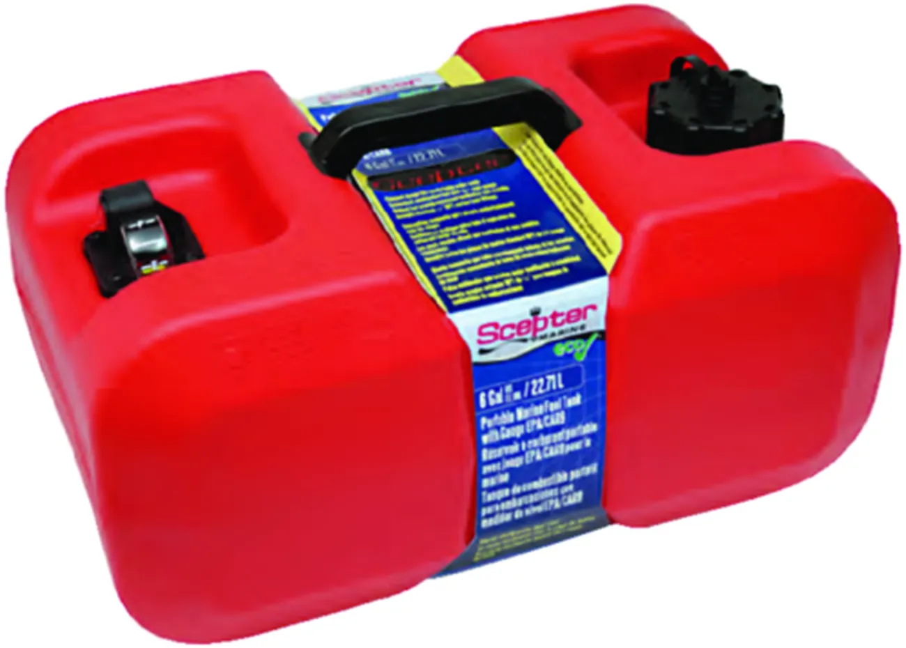 Scepter 3 & 6 Gal underseat portable fuel tank - Deans Marine