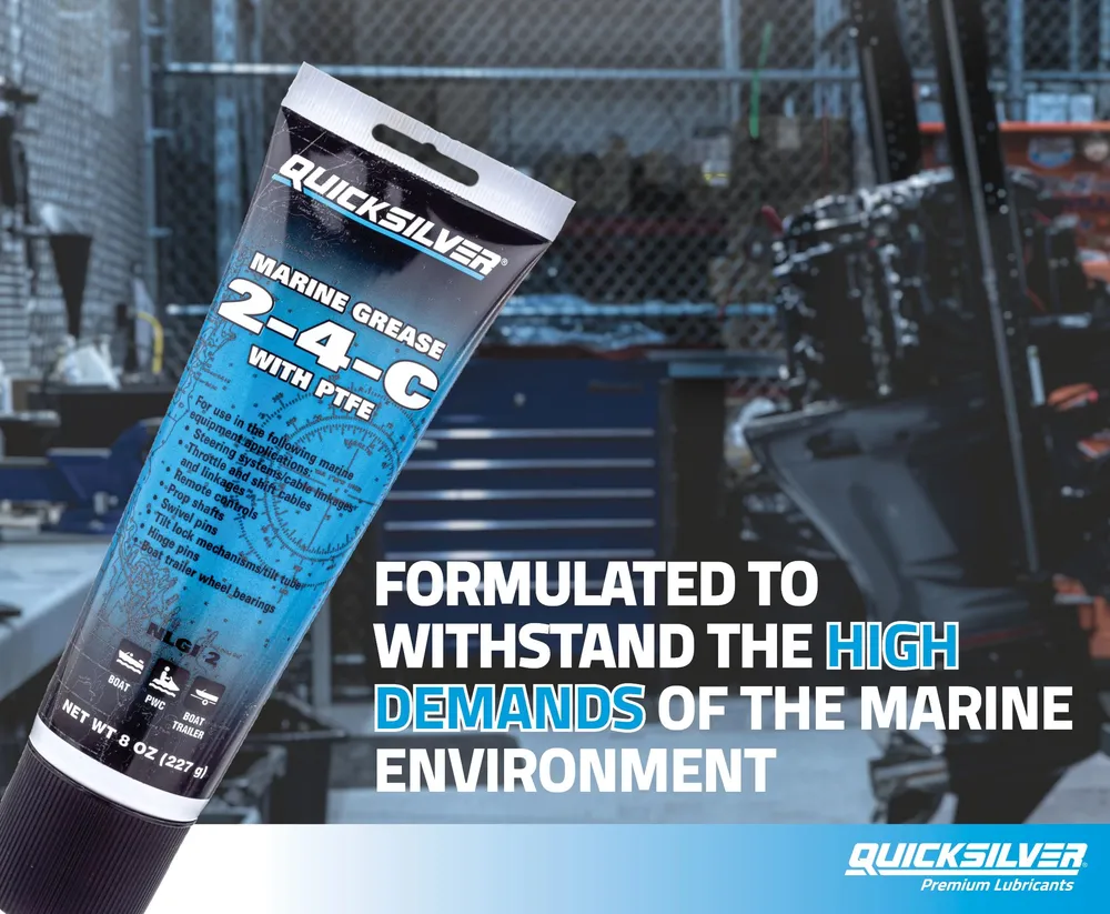 Mercury LUBE 2-4-C MARINE GREASE - Deans Marine