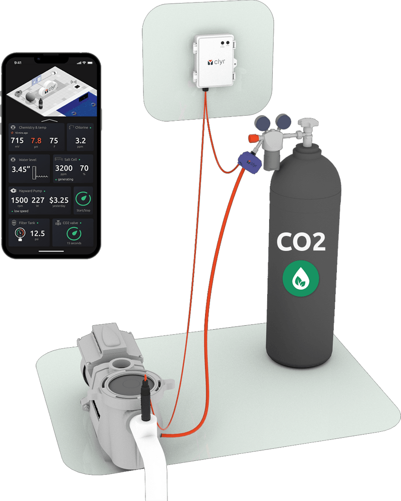 Meet the Clyr Controller | Effortlessly manage your pool and wallet