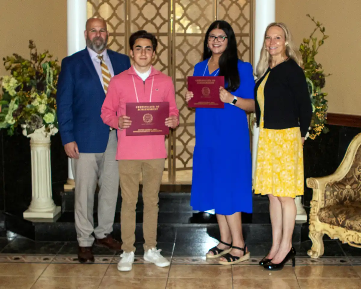Amity Regional High School Students Receive SCASA Award