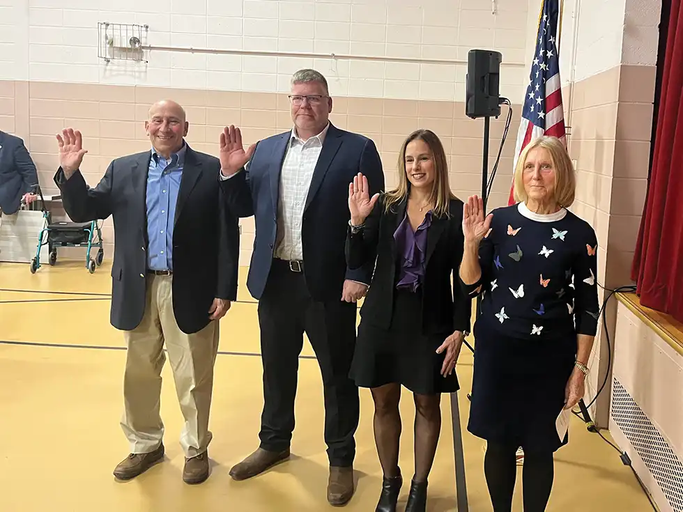 Zeoli Sworn In for His 10th Term as Orange First Selectman