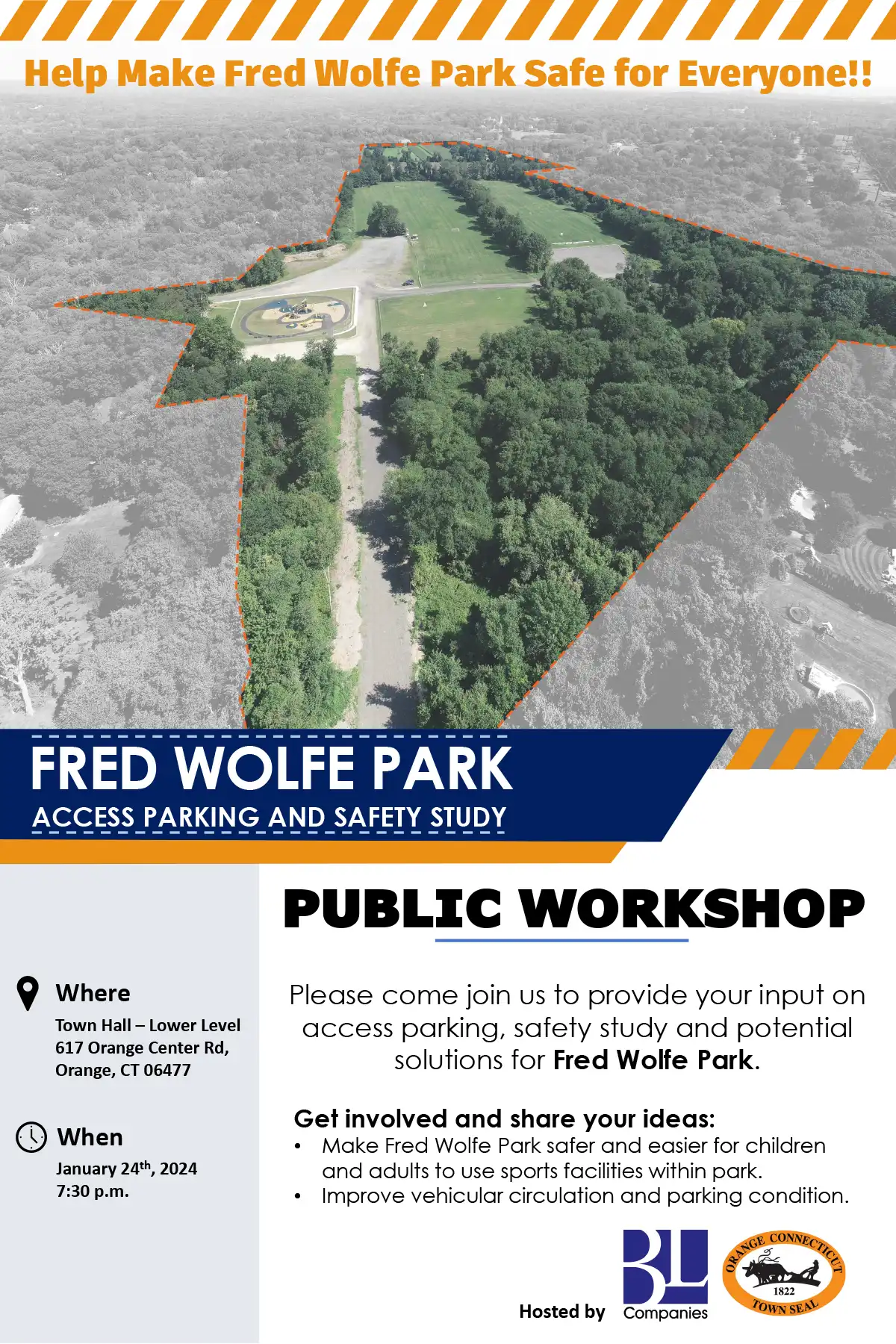 Help Make Fred Wolfe Park Safe for Everyone!