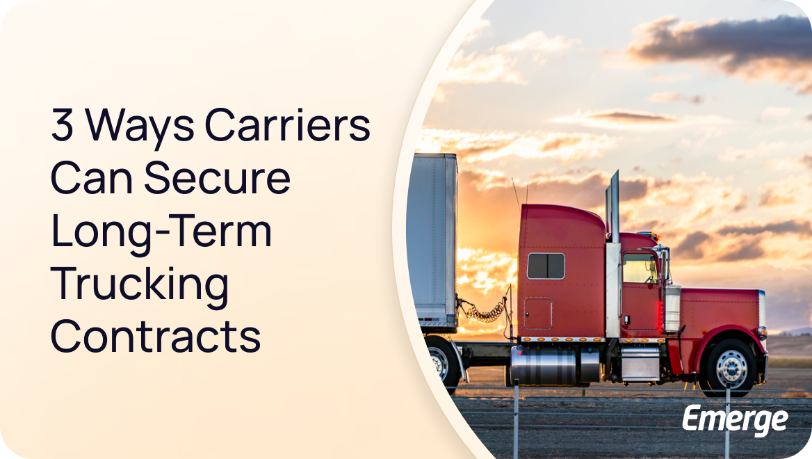 3 Ways Carriers Can Secure Long-Term Trucking and Transportation Contracts
