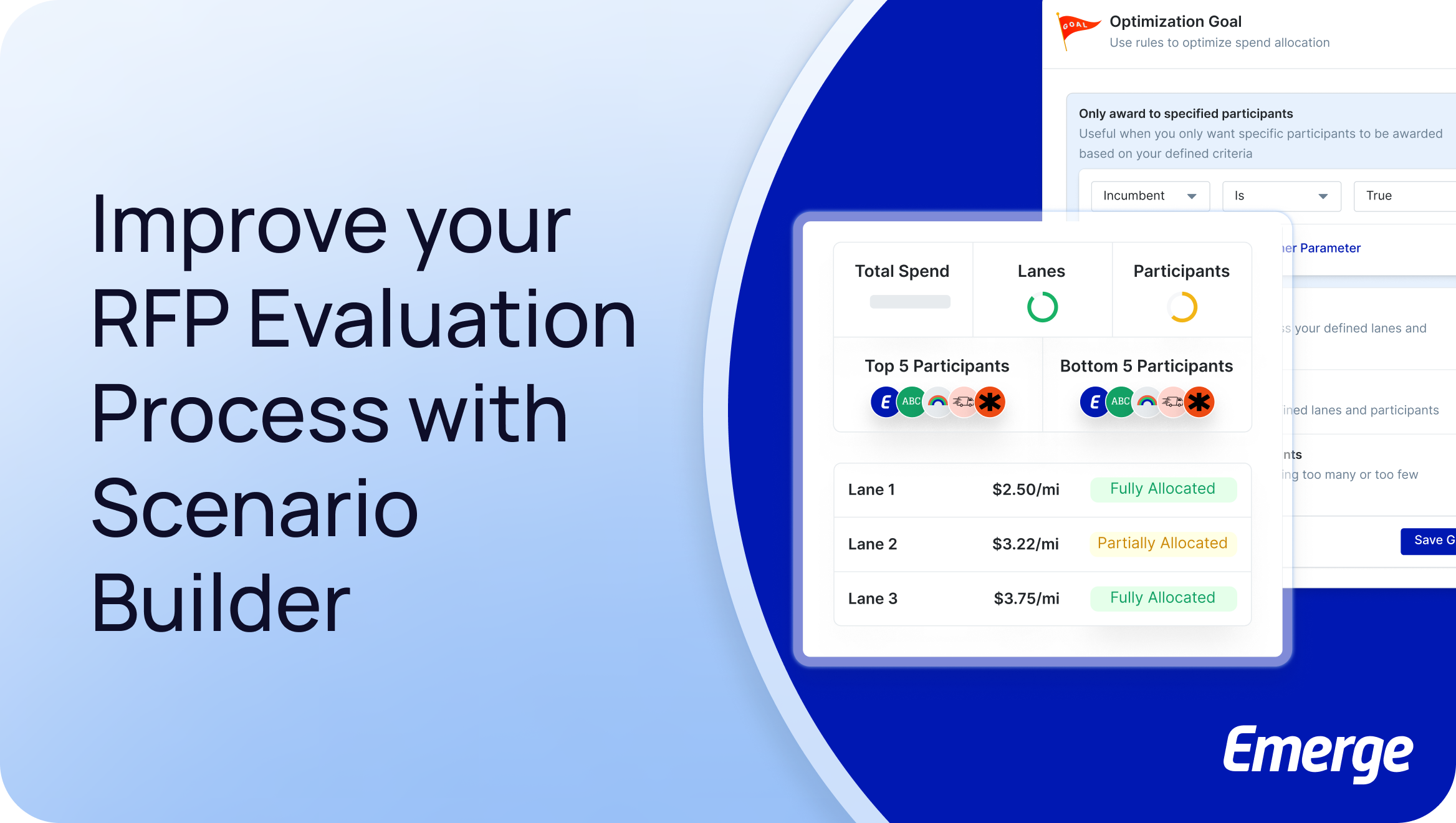 Improve your RFP Evaluation Process with Scenario Builder