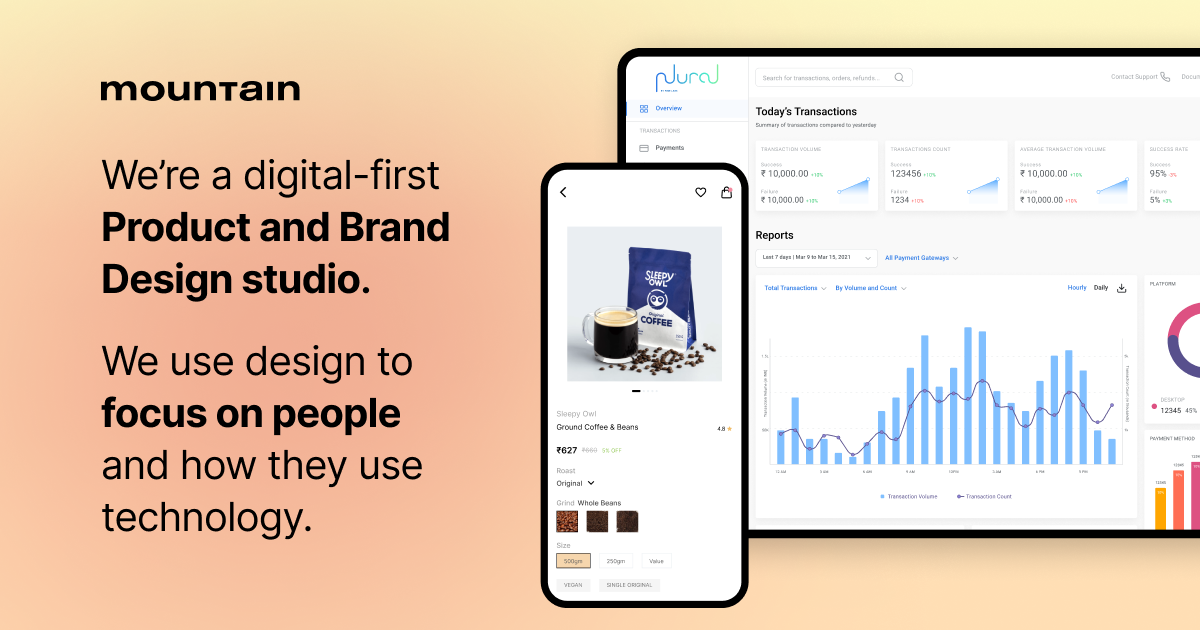 Mountain Studio - A Digital Product Design Studio