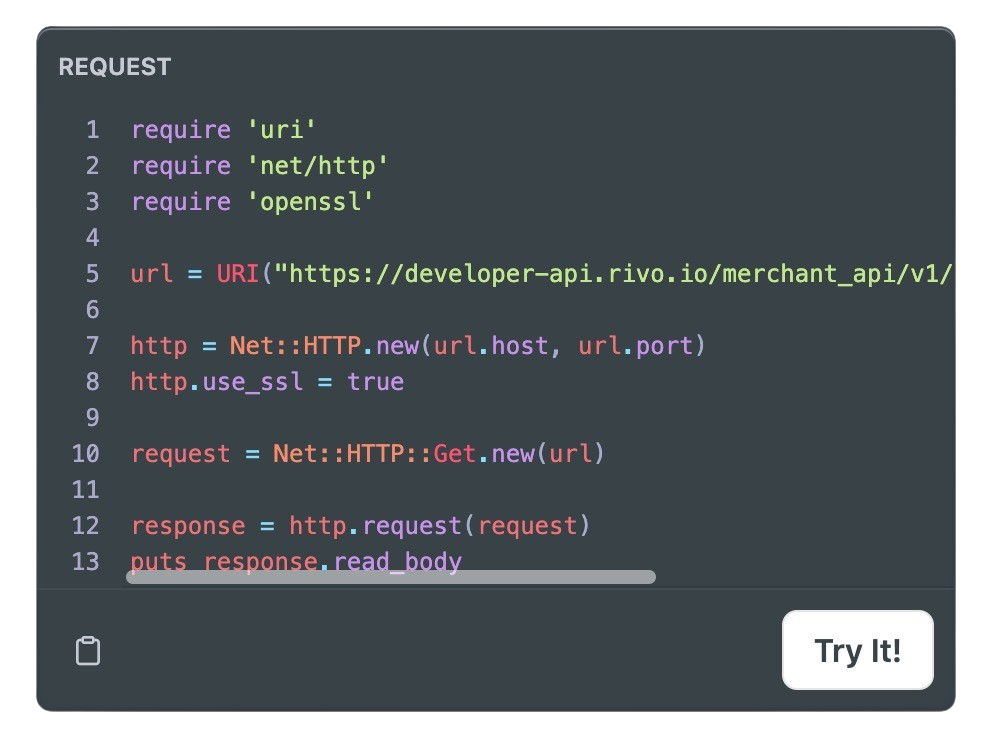 Rivo Developer Toolkit