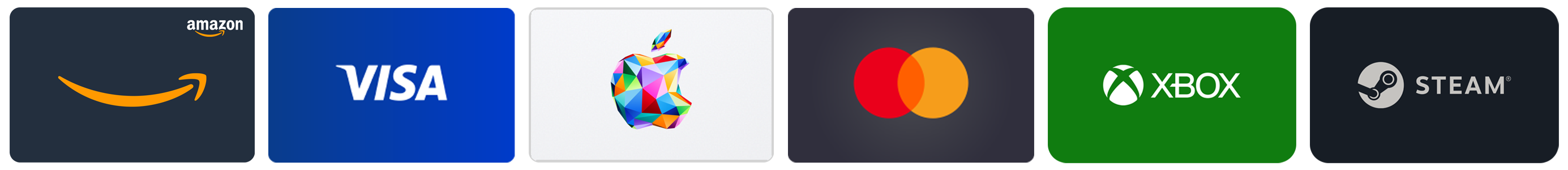 Top 13 gift cards that can be used internationally