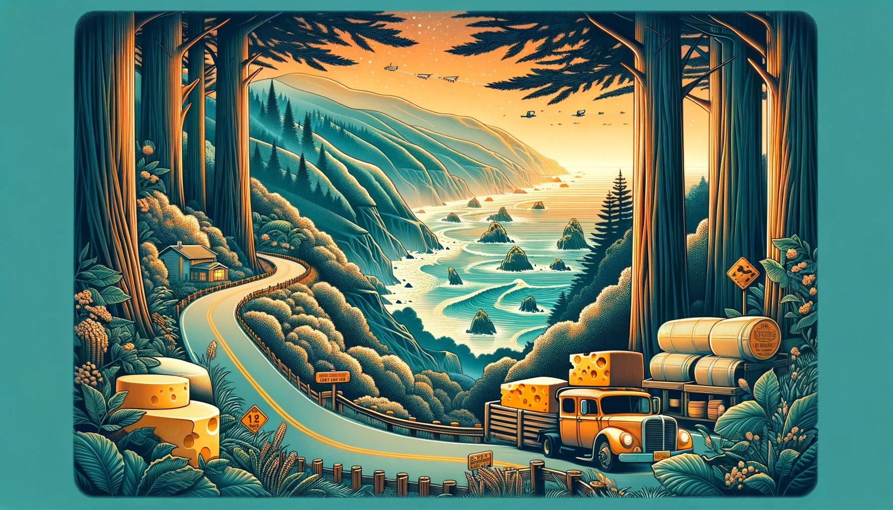 Cheese Trail Driving Tours